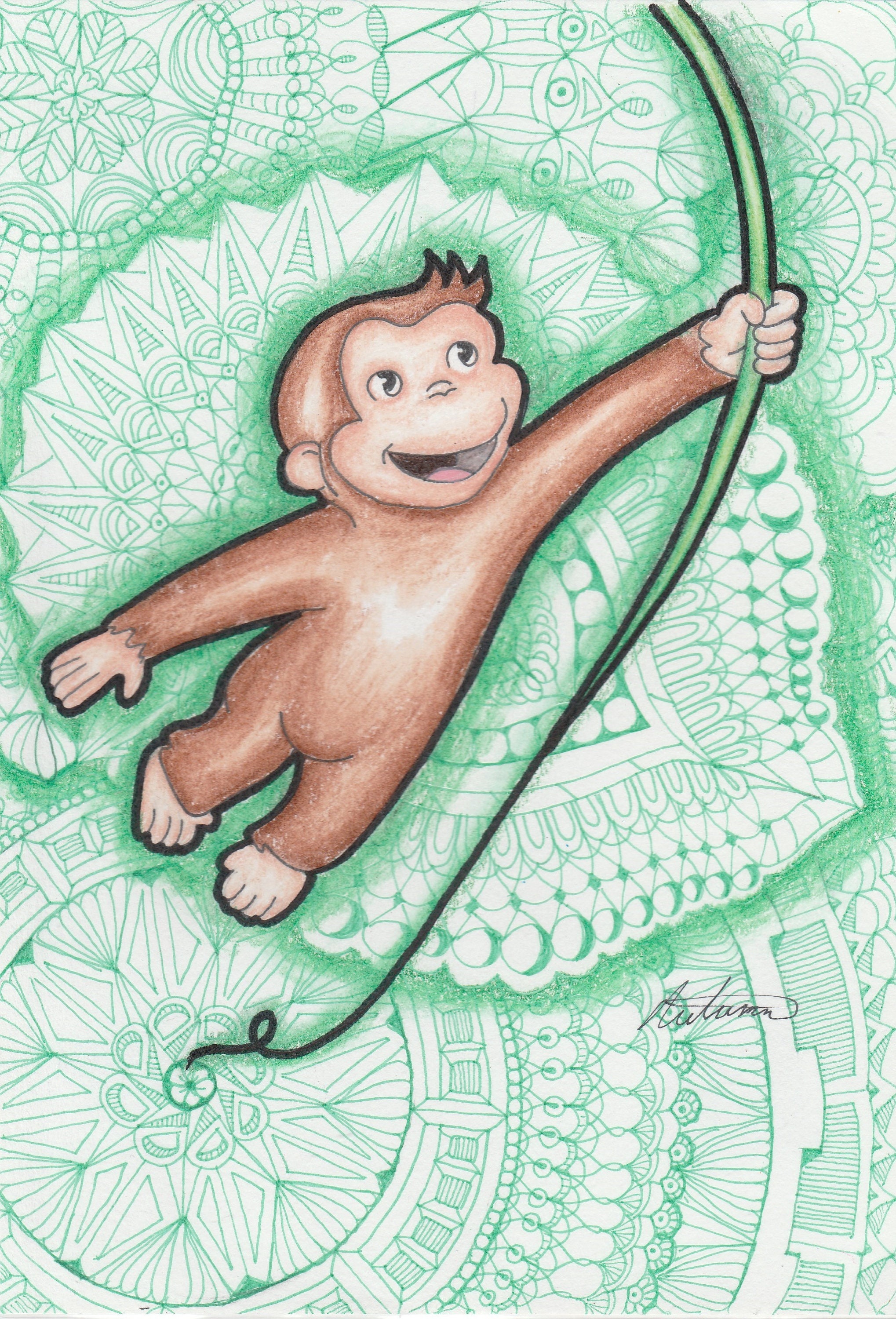 Curious George Digital Download - Etsy