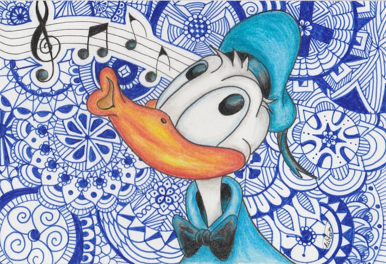 Donald Duck Singing Digital Download - Etsy