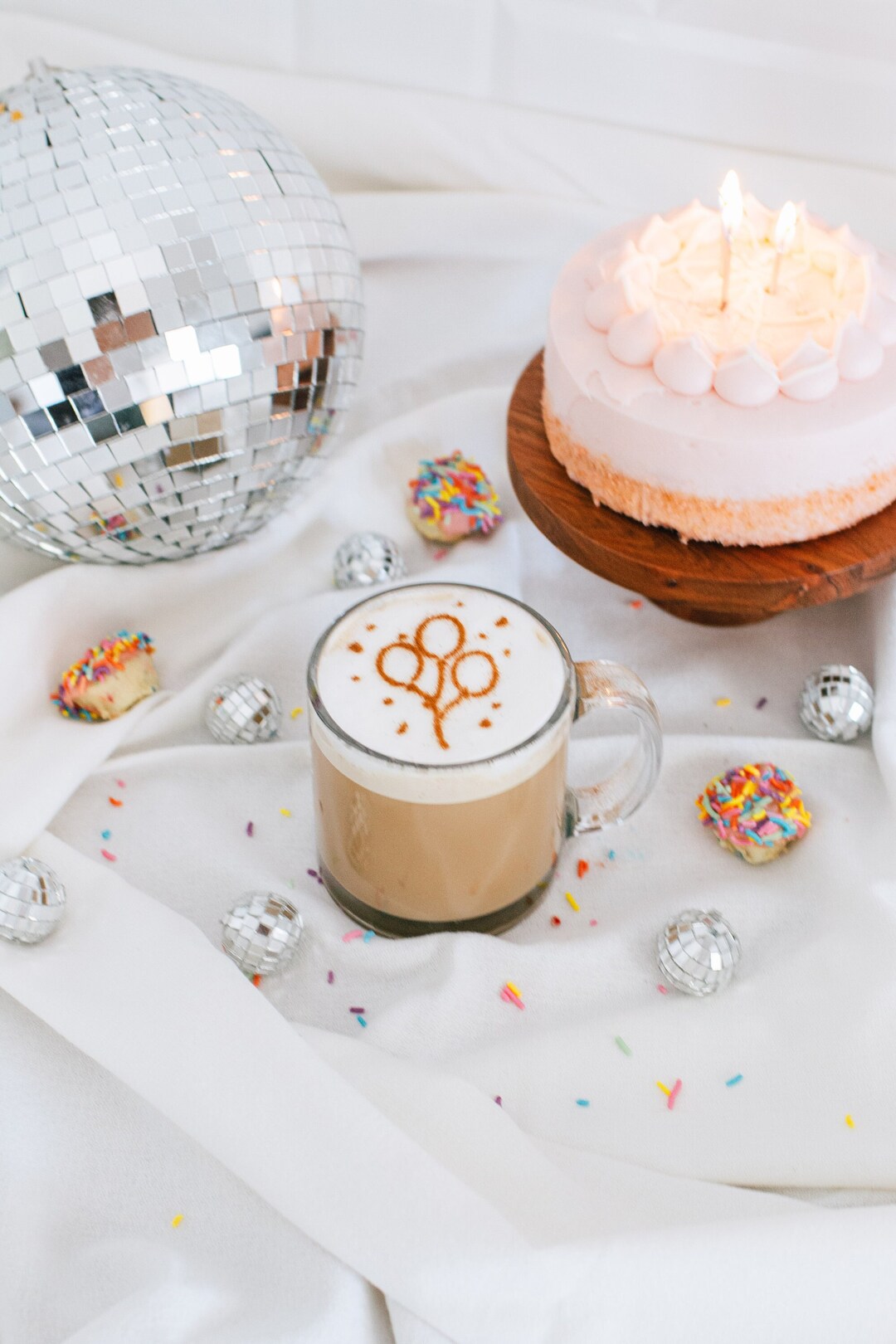 Balloons Latte Art Stencil Balloons Coffee Stencil Latte Stencil ...