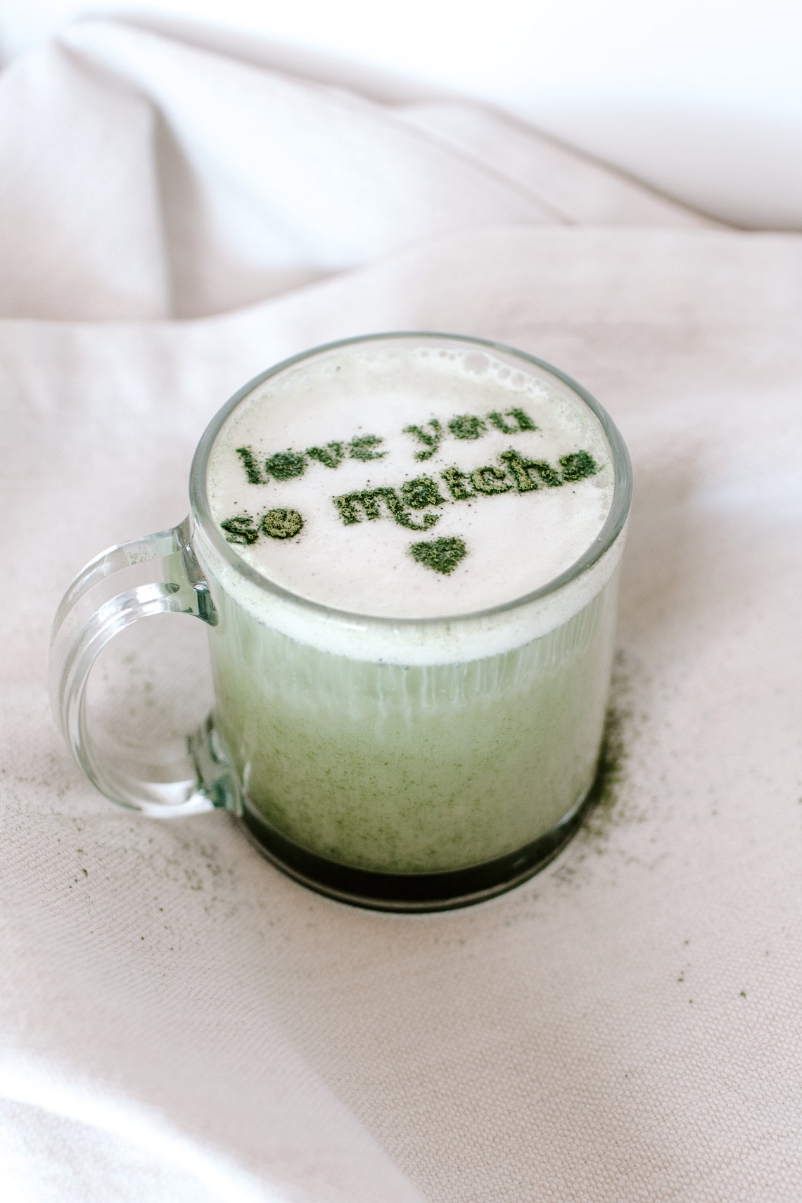 Love You so Matcha Love You so Matcha Coffee Stencil Barista - Etsy