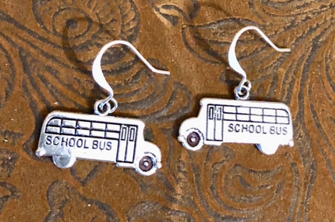 Cute School Bus Earrings 149 - Etsy