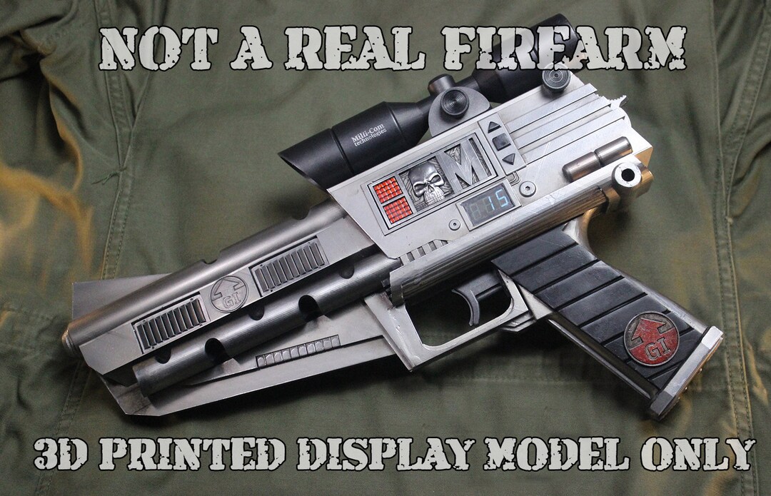 Custom Hand Made, 2000ad Comic Rogue Trooper Major Magnam Blaster Resin ...