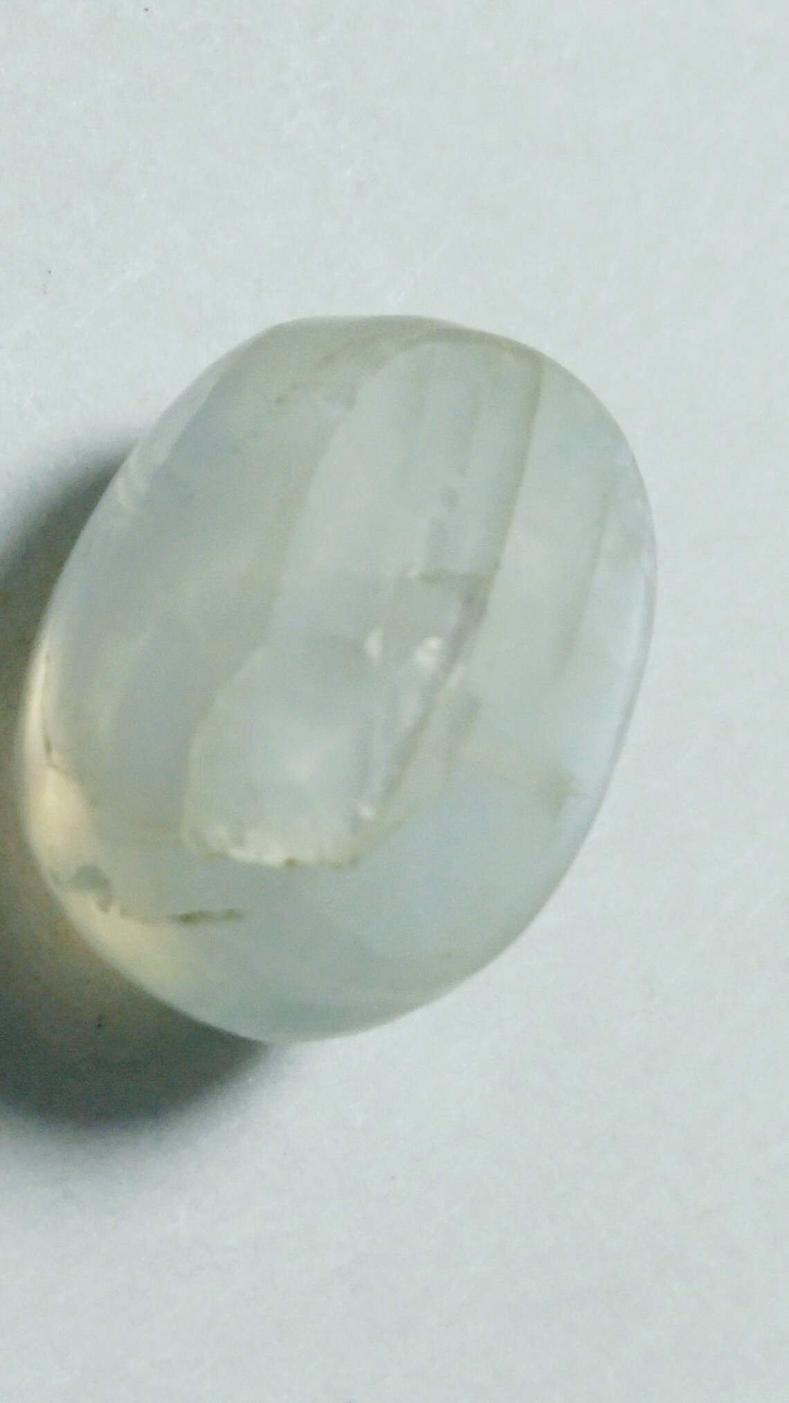Aesthetic Untreated Natural Mogok Precious Moonstone 4.70 Ct.10.2 X 7.5 ...