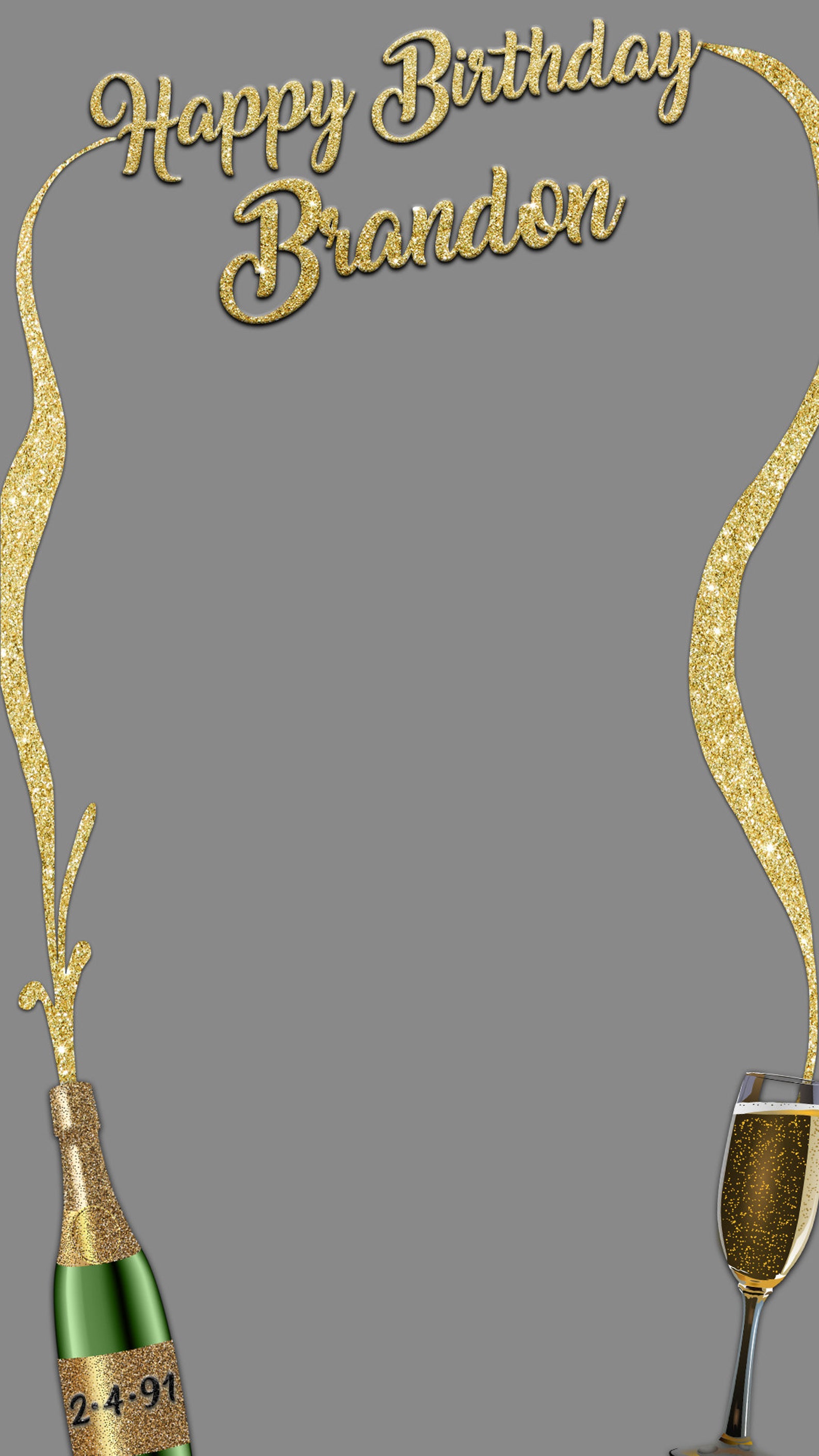 Birthday Snapchat Filter, Popping Bottles Geofilter, Champagne Filter ...