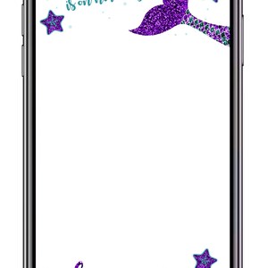 Mermaid Baby Shower Snapchat Filter, A Little Mermaid is on Her Way ...