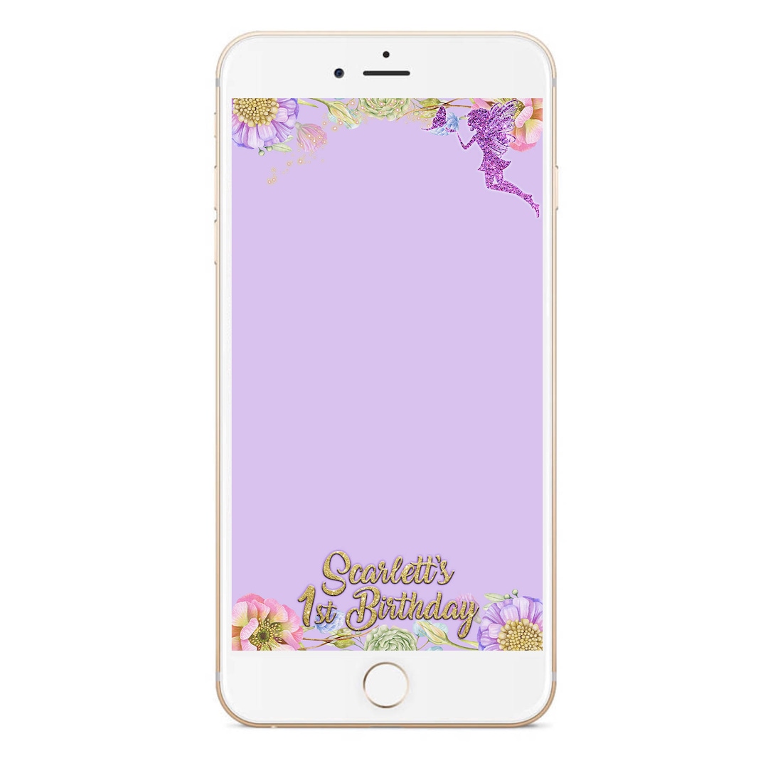 Fairy Instagram Filter, Fairy Birthday Instagram Effect, Custom Filter ...