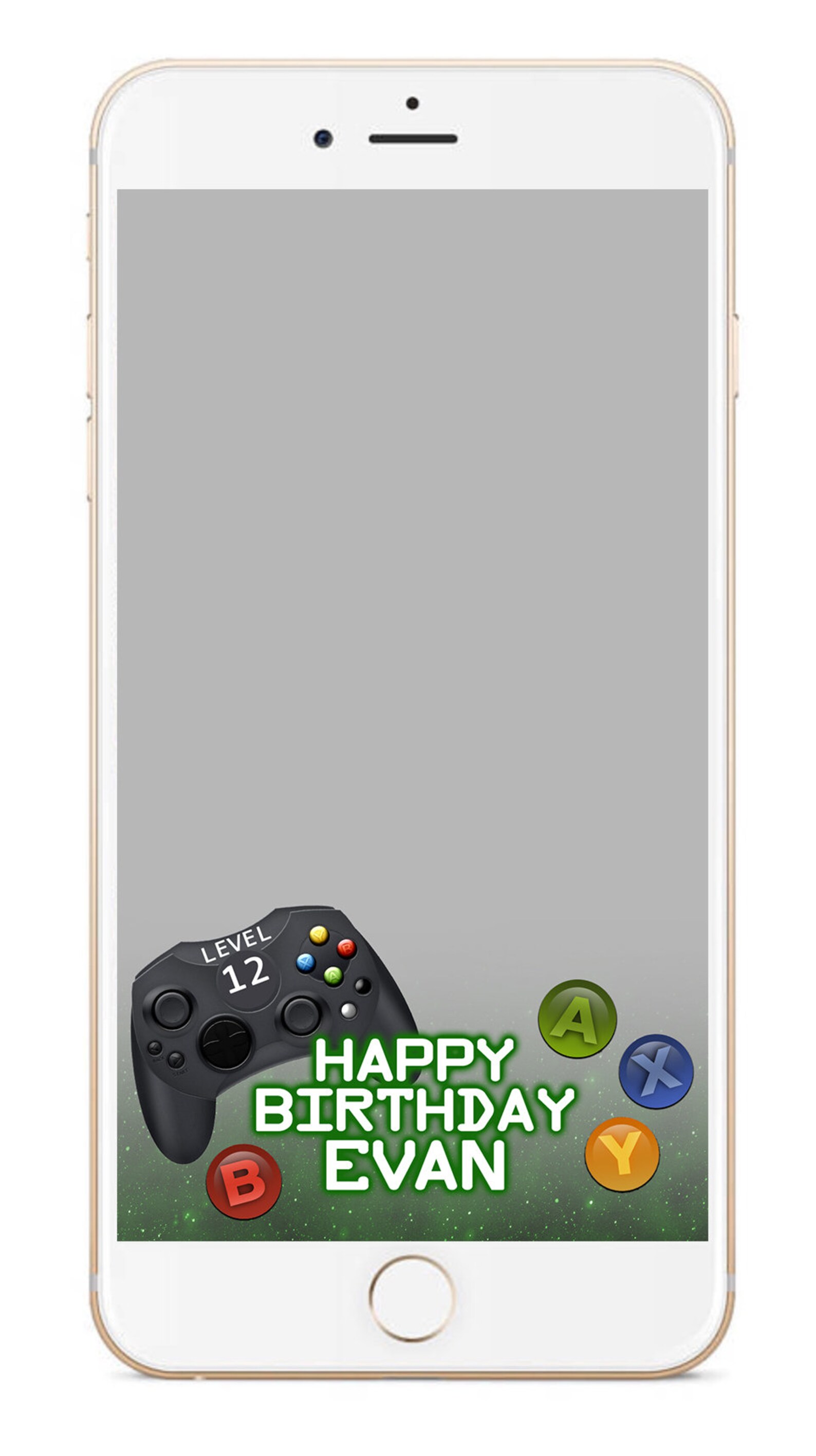 Gamer Snapchat Filter XBOX Geofilter Video Game Filter - Etsy