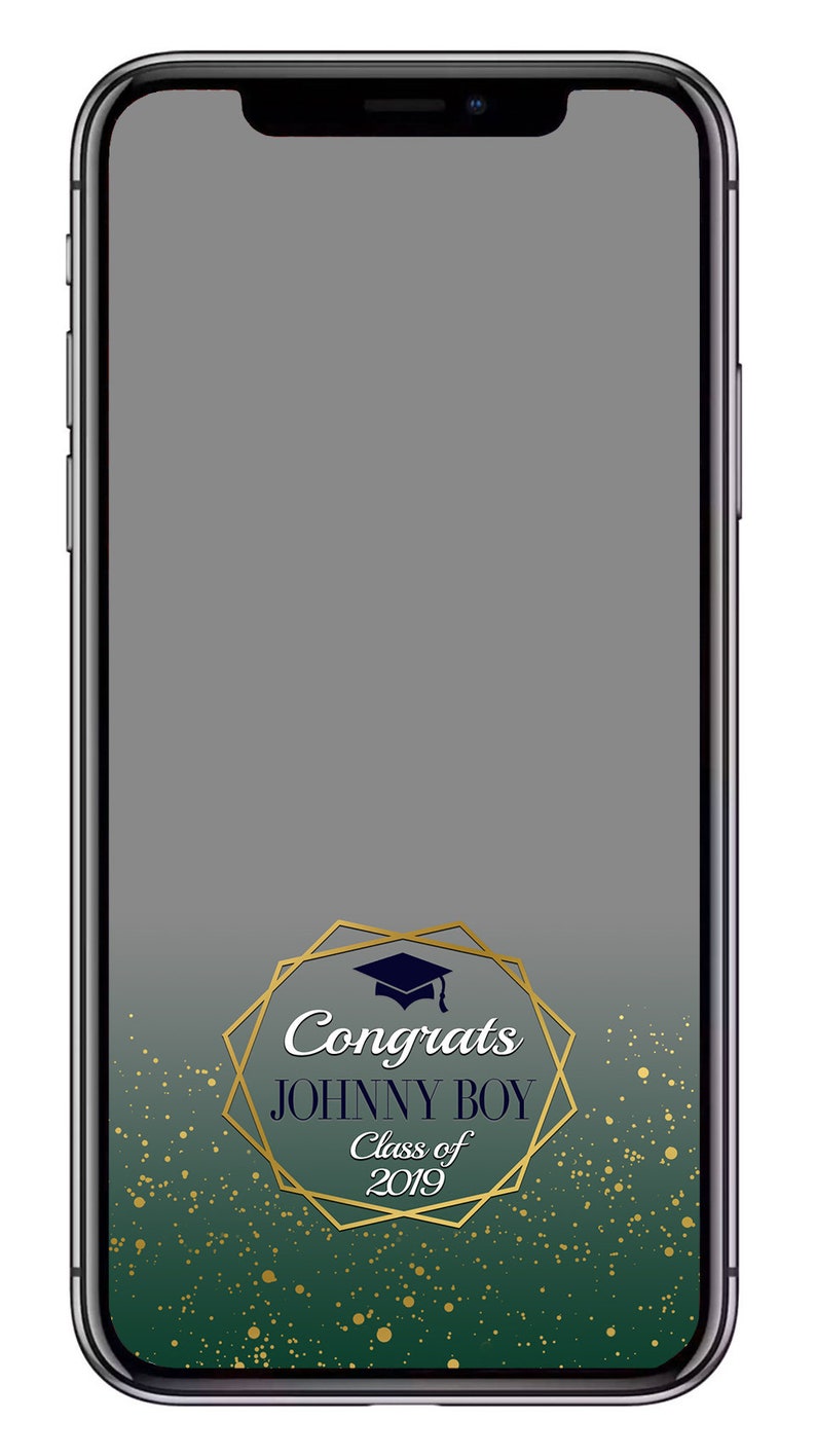 Graduation Snapchat Filter Geometric Design Filter Custom - Etsy