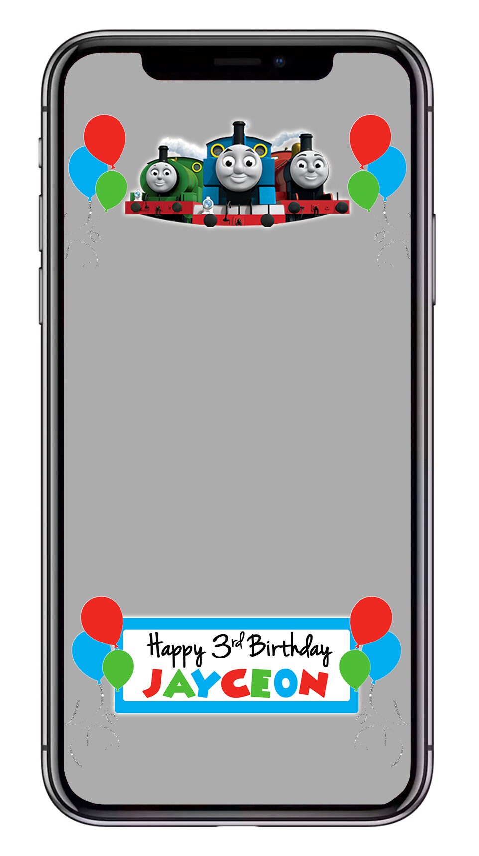 Thomas the Train Birthday Snapchat Filter, Thomas and Friends Geofilter ...