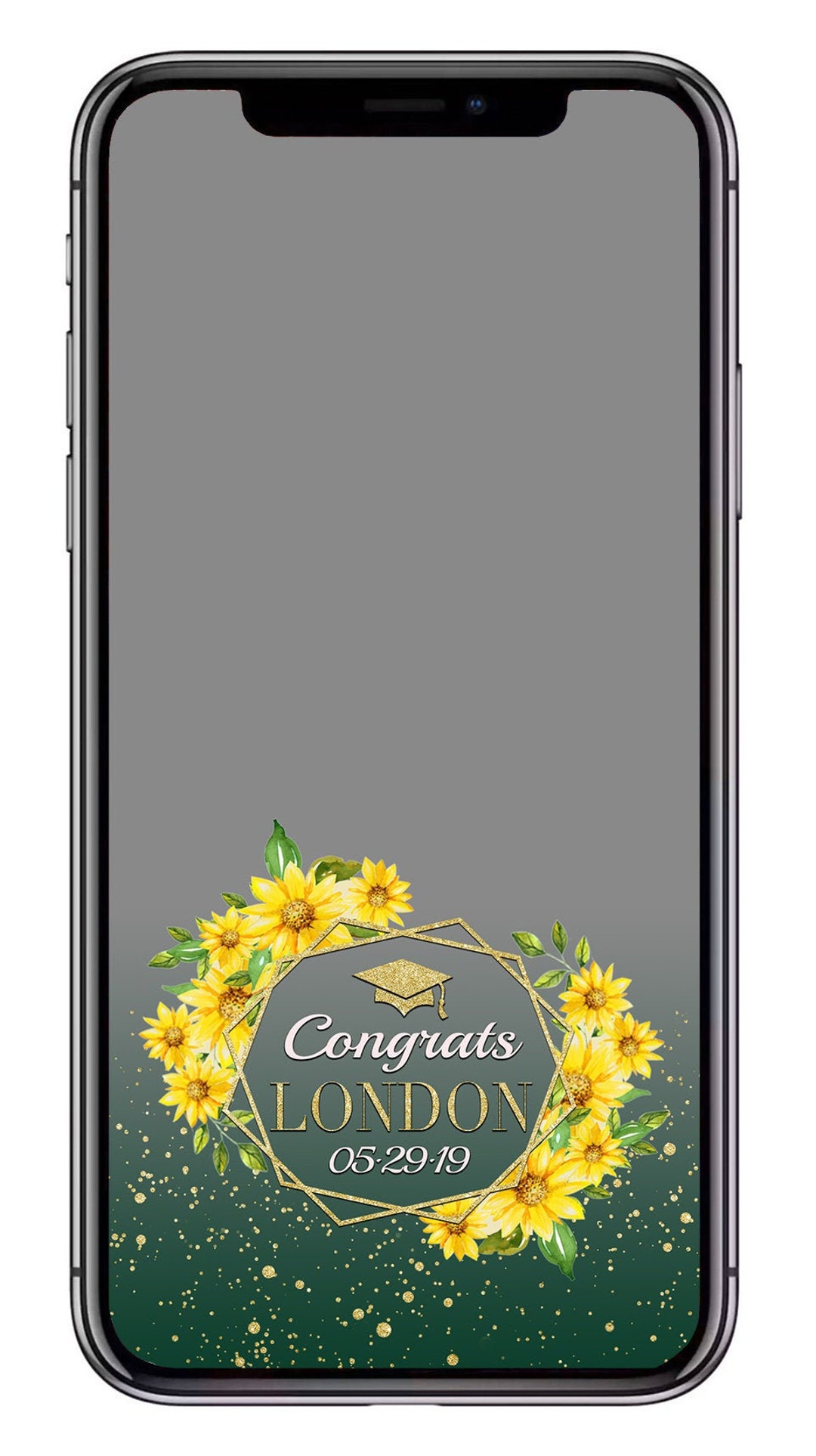 Graduation Snapchat Filter, Geometric Design Filter, Custom Graduation ...