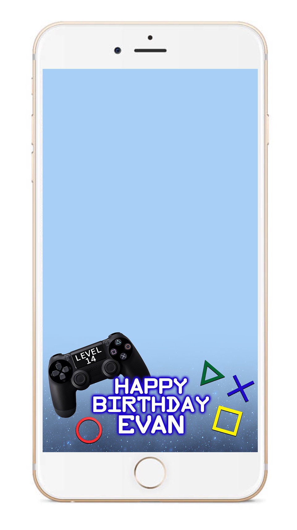 Gamer Snapchat Filter Playstation Geofilter Video Game | Etsy
