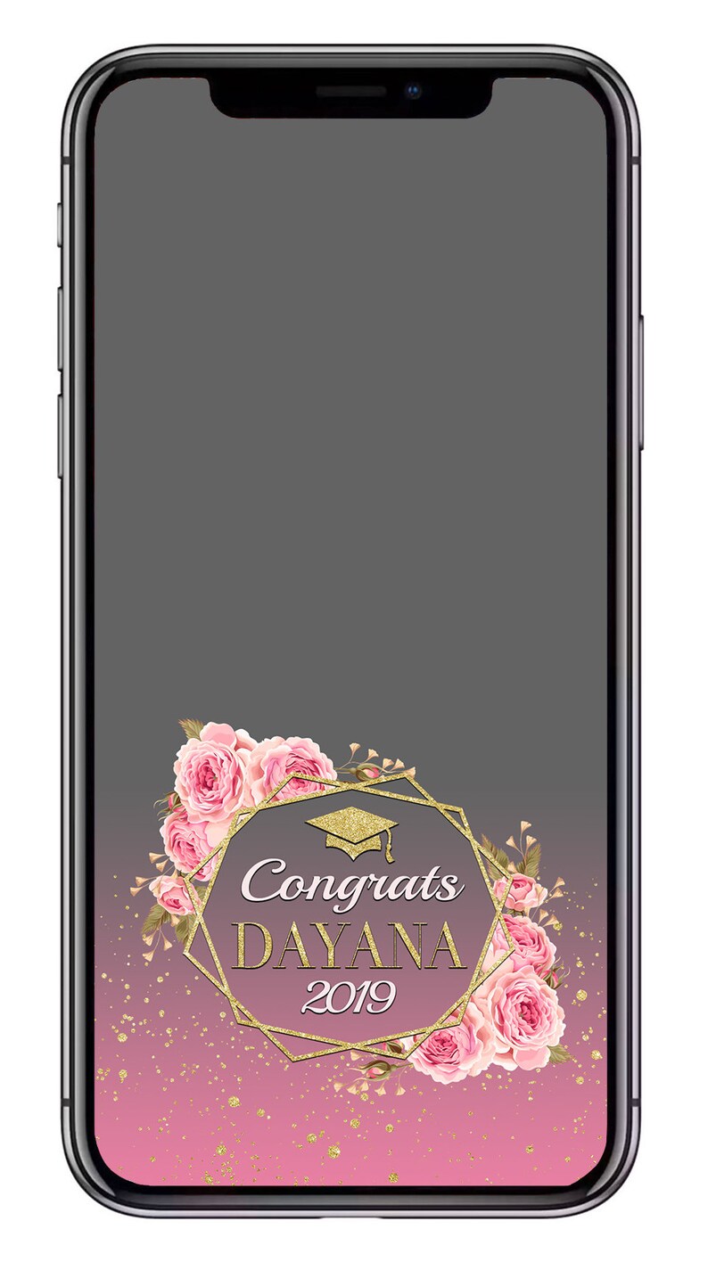 Graduation Snapchat Filter Geometric Design Filter Custom - Etsy