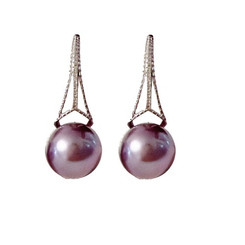 925 Silver Earring Mounting Earring Setting for Pearl and - Etsy