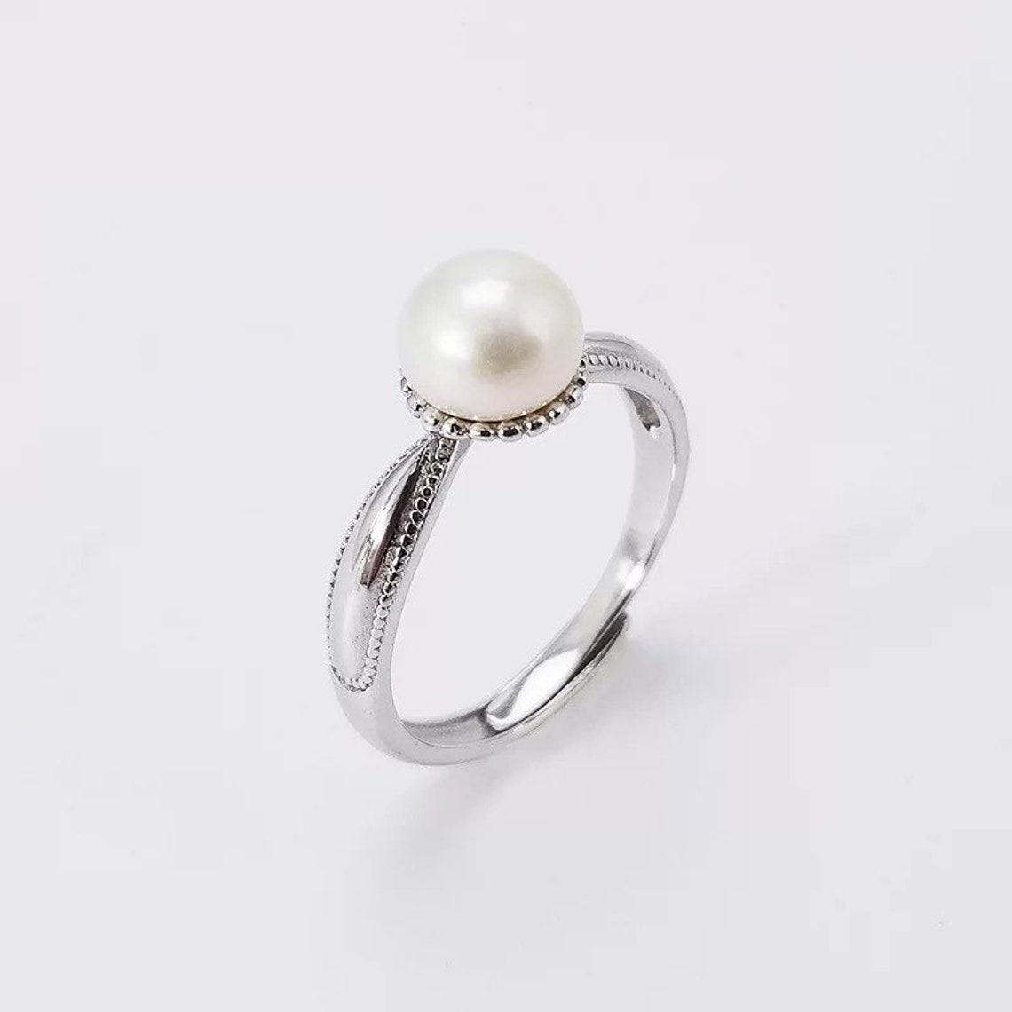 1 Pc Solid Sterling Silver Ring Setting Ring Mounting Ring - Etsy