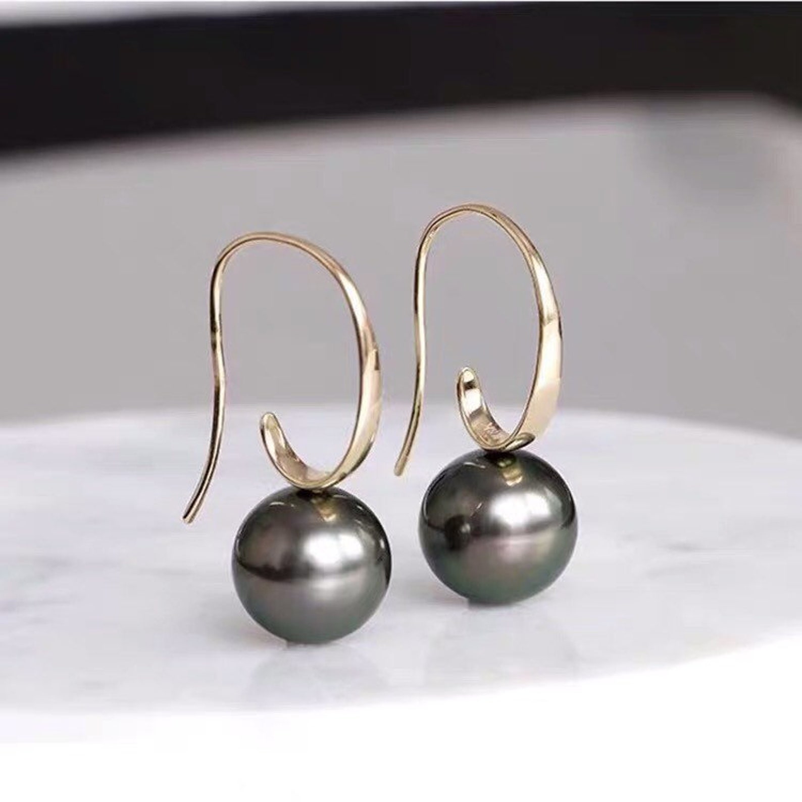 1 Pair Solid Sterling Silver Earring Setting With 18k Gold Plated ...