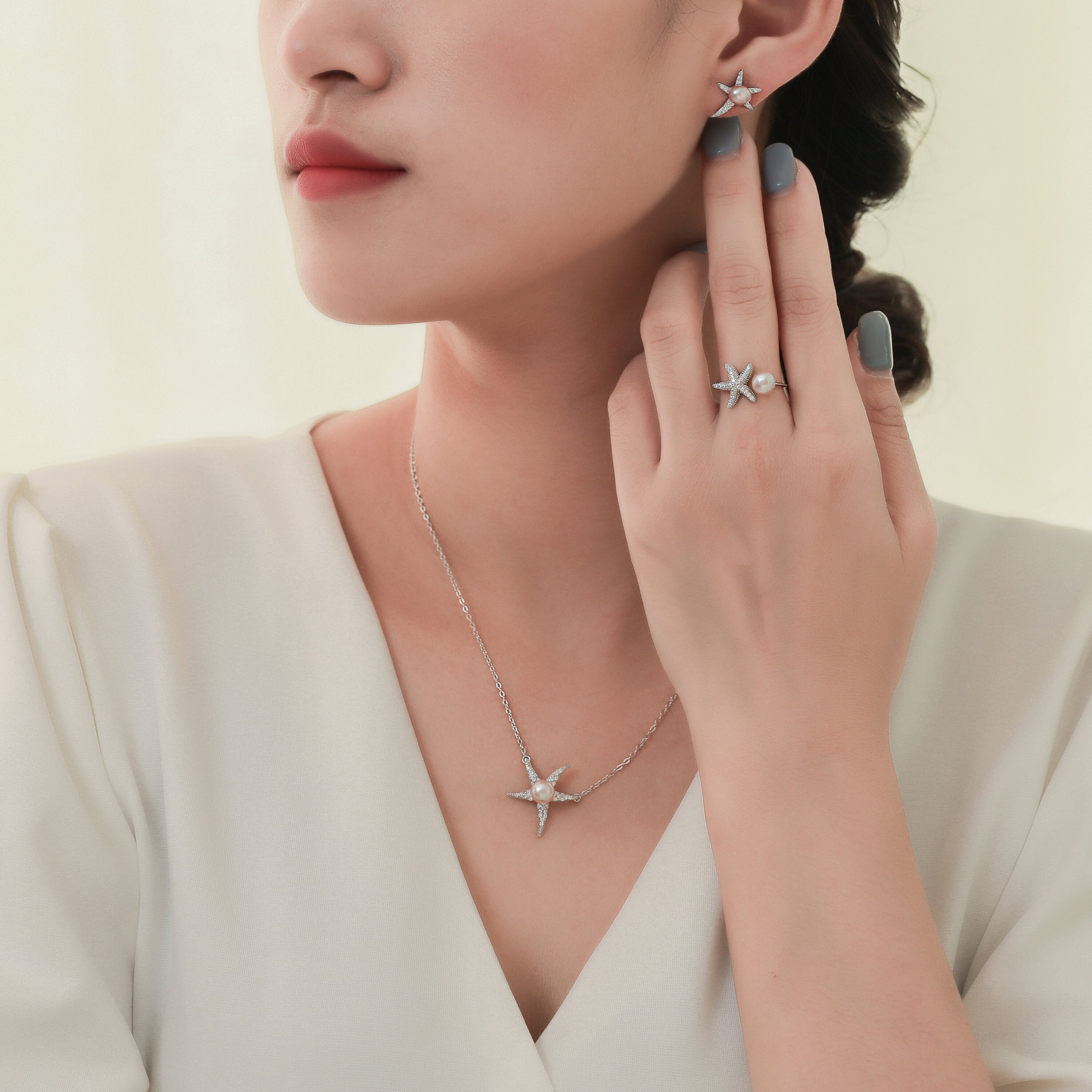 Adjustable Solid Sterling Silver Ring Setting for Pearl or | Etsy