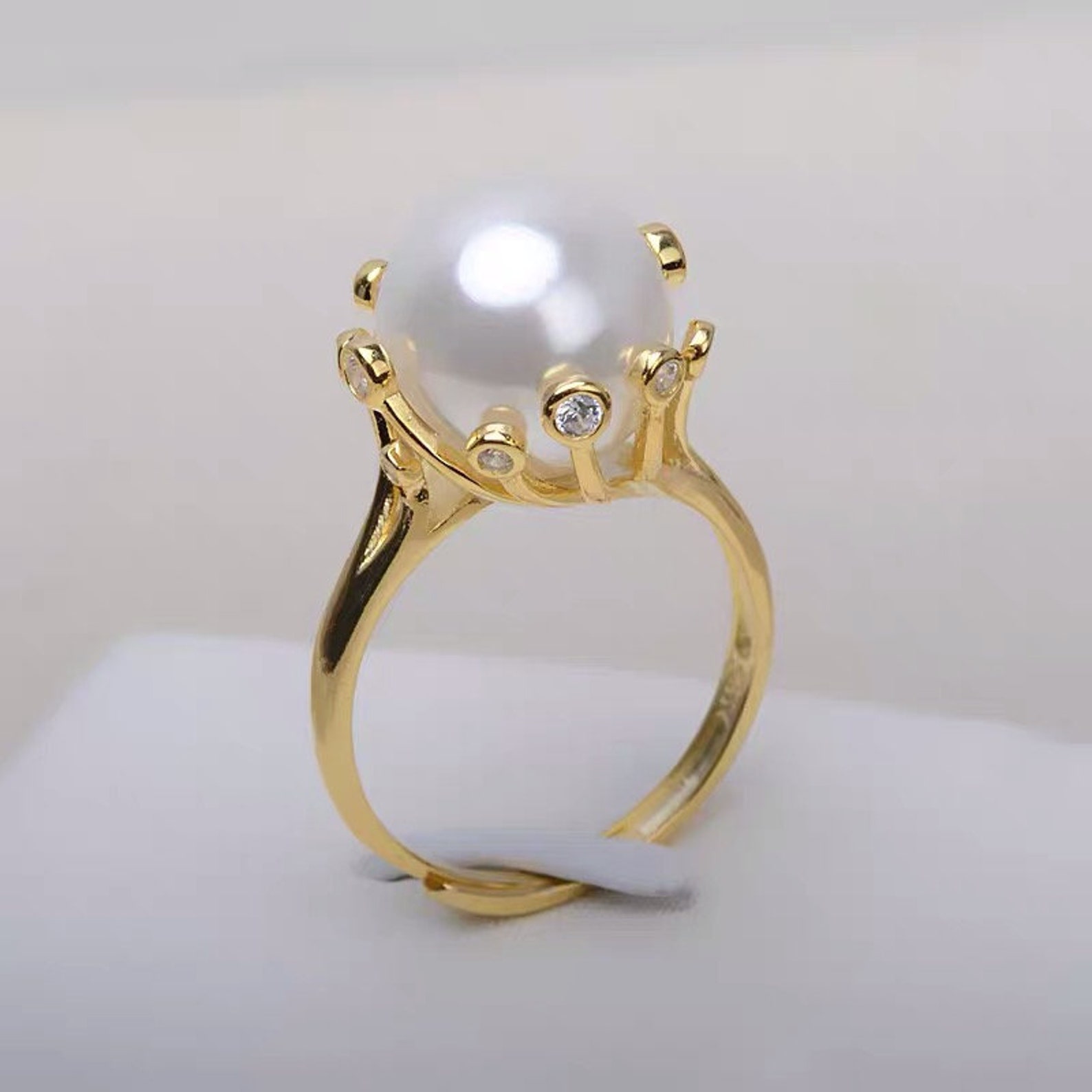 1 Pc Solid Sterling Silver Ring Setting, Ring Mounting, Ring Blank ...