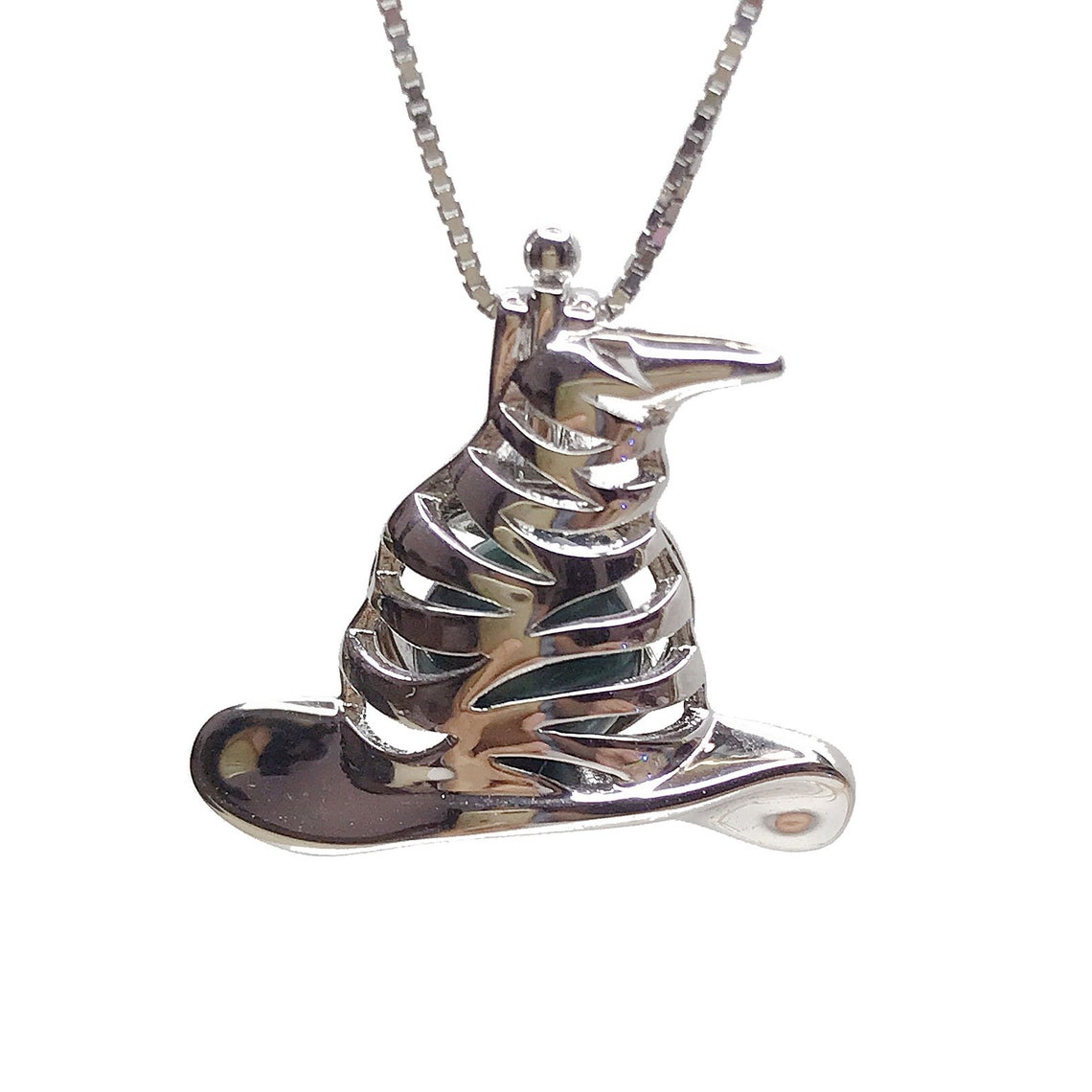 S925 Solid Sterling Silver Pearl Cage, Pendant Setting Without Chain ...