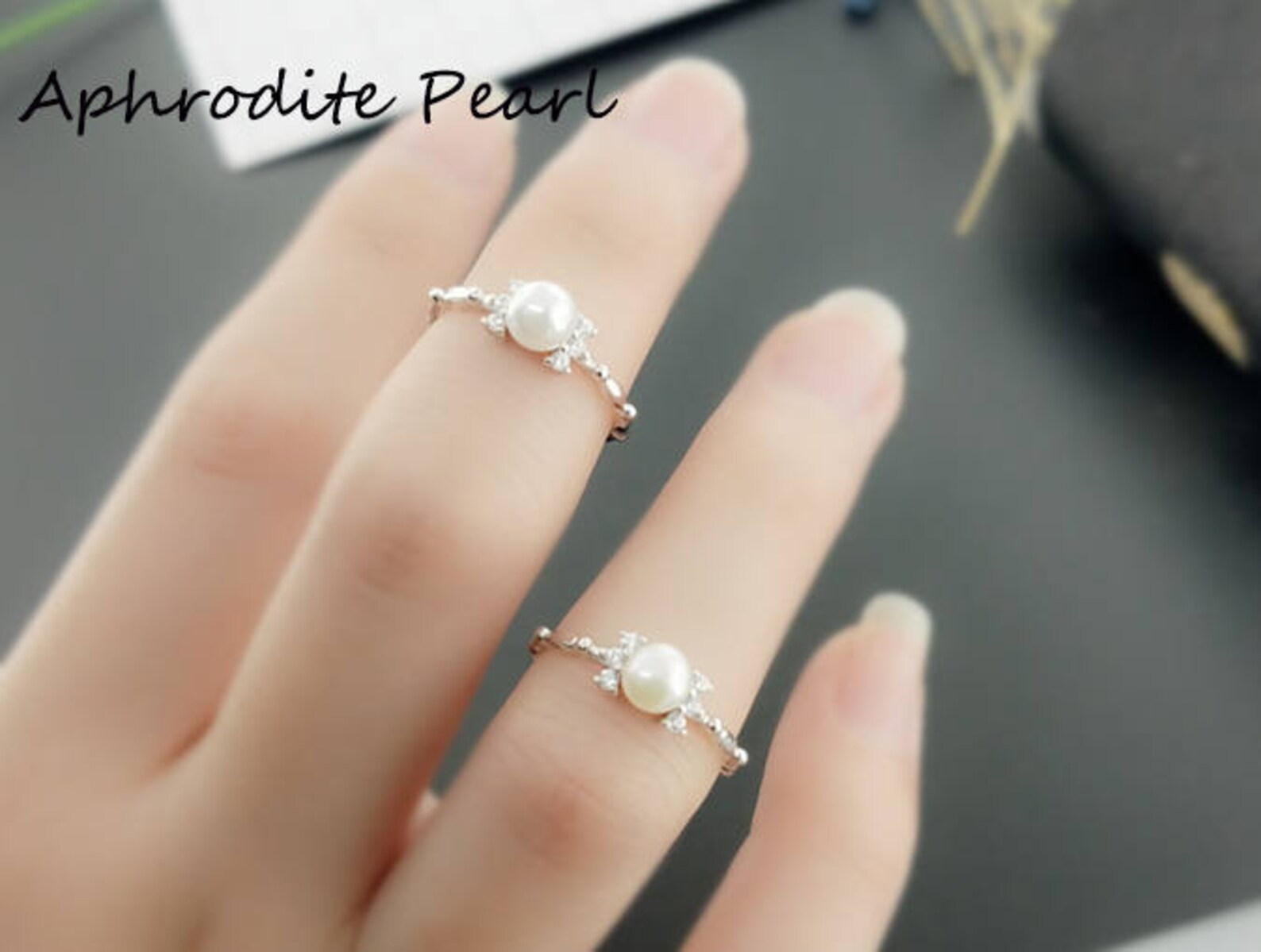 Zircon Sterling Silver Ring Setting Adjustable Vintage Ring | Etsy