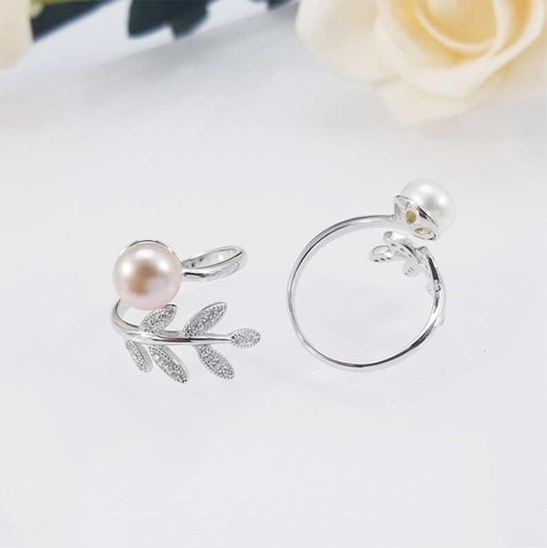 Adjustable Zircon Solid Sterling Silver With Rhodium Plated | Etsy