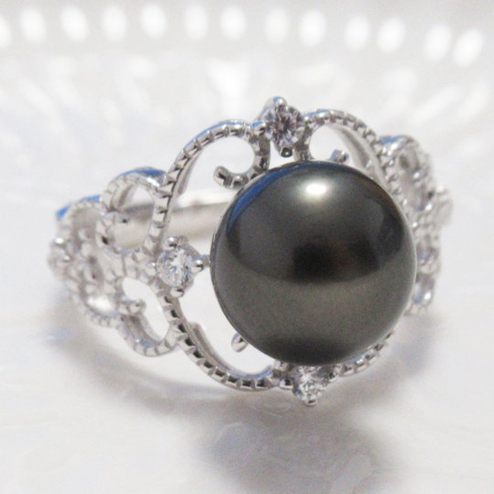 Adjustable Solid S925 Sterling Silver Ring Setting,vintage Ring ...