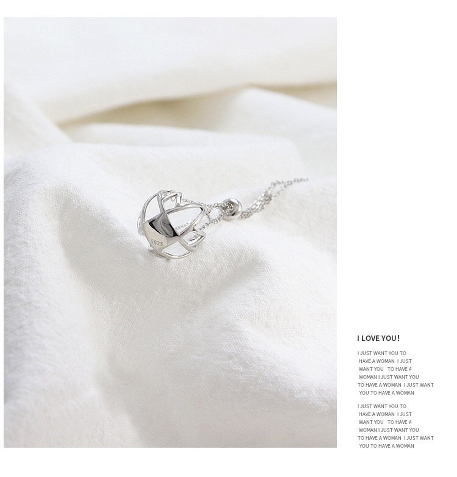 925 Solid Sterling Silver Pendant Setting Without Chain Pearl - Etsy