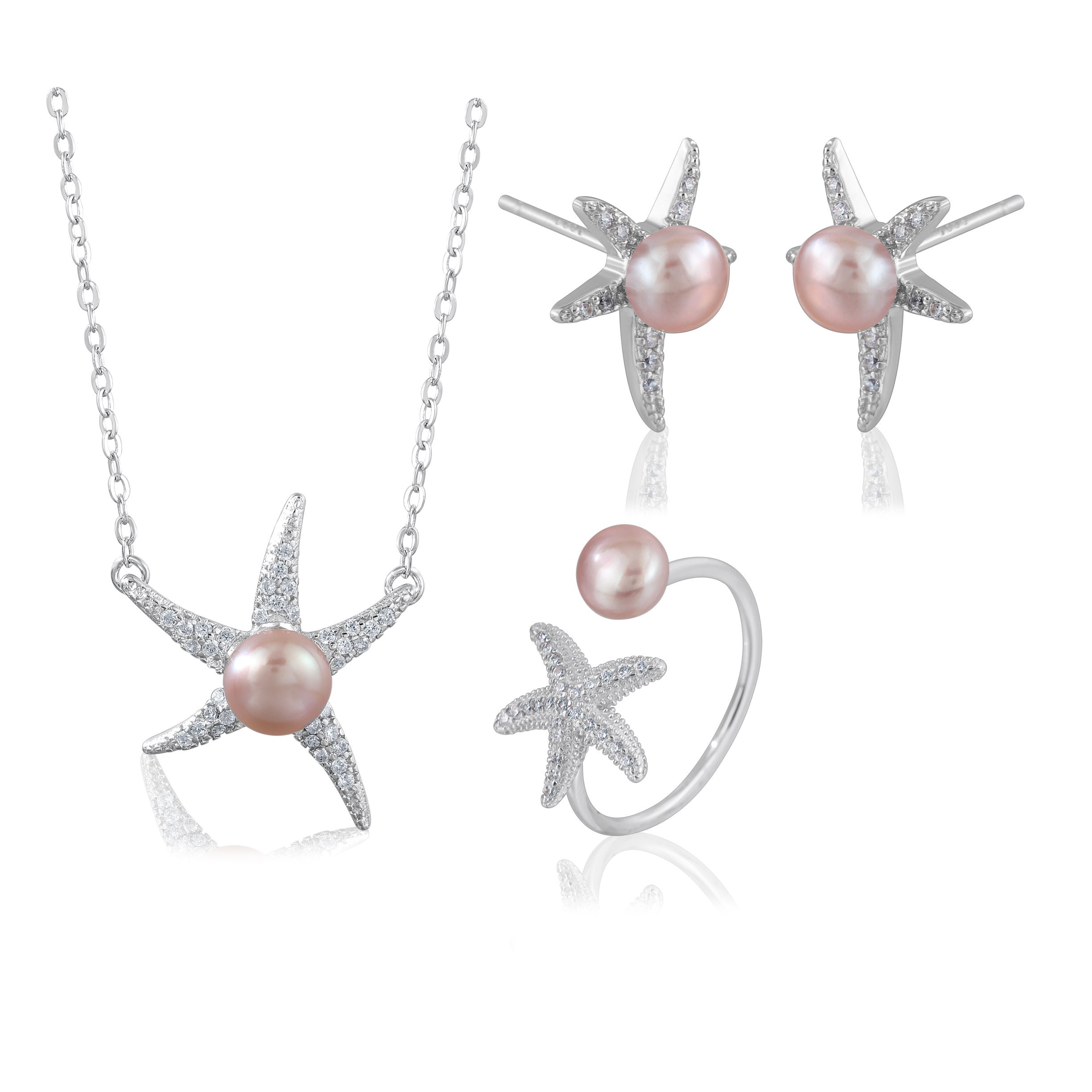 Adjustable Solid Sterling Silver Ring Setting for Pearl or | Etsy