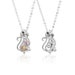 Solid S925 Sterling Silver Pearl Cage, Cat Pendant Cage for Pearl or ...