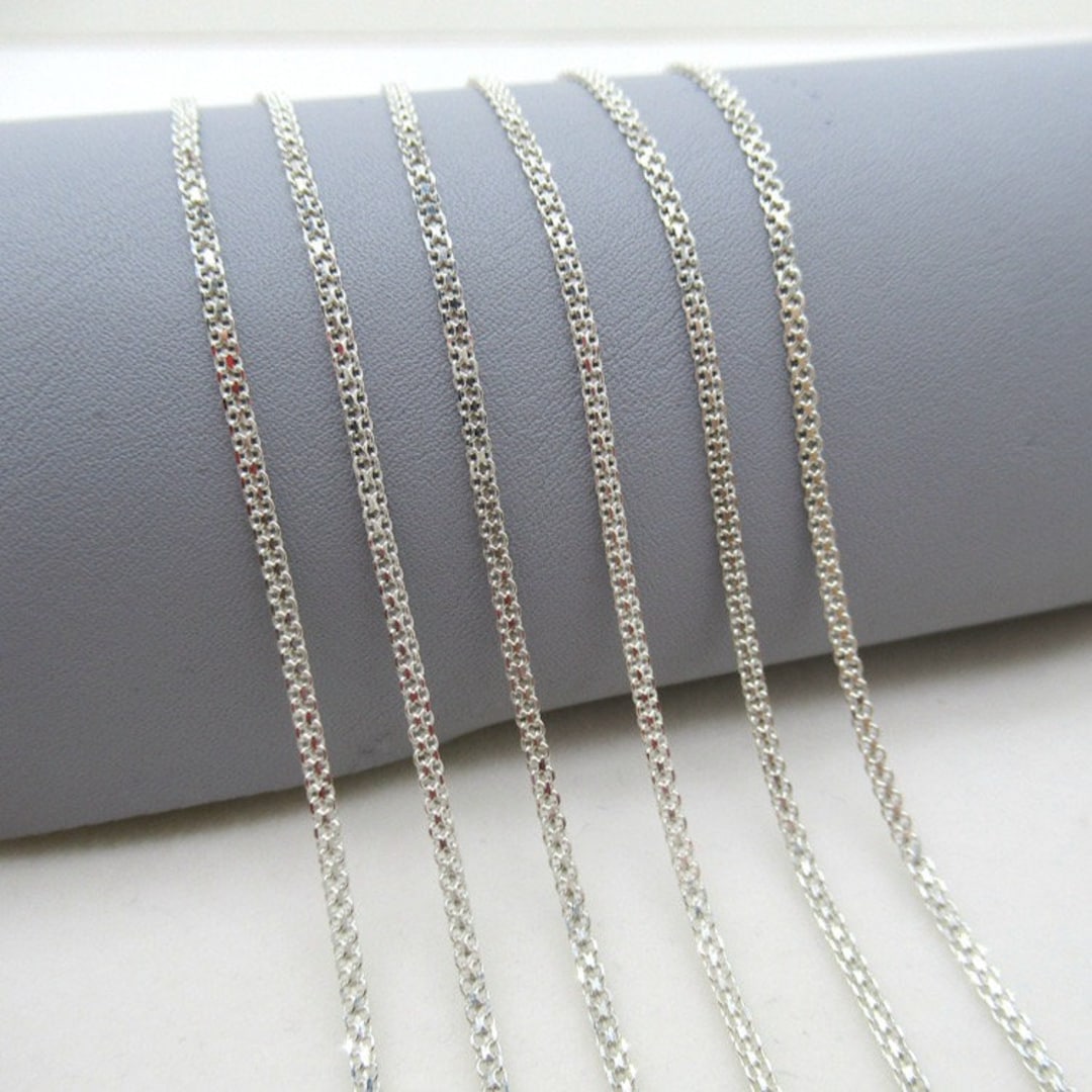 Solid 925 Sterling Silver Chain for Jewelry Making, Sterling Silver Chain , Wholesale Jewelry ...