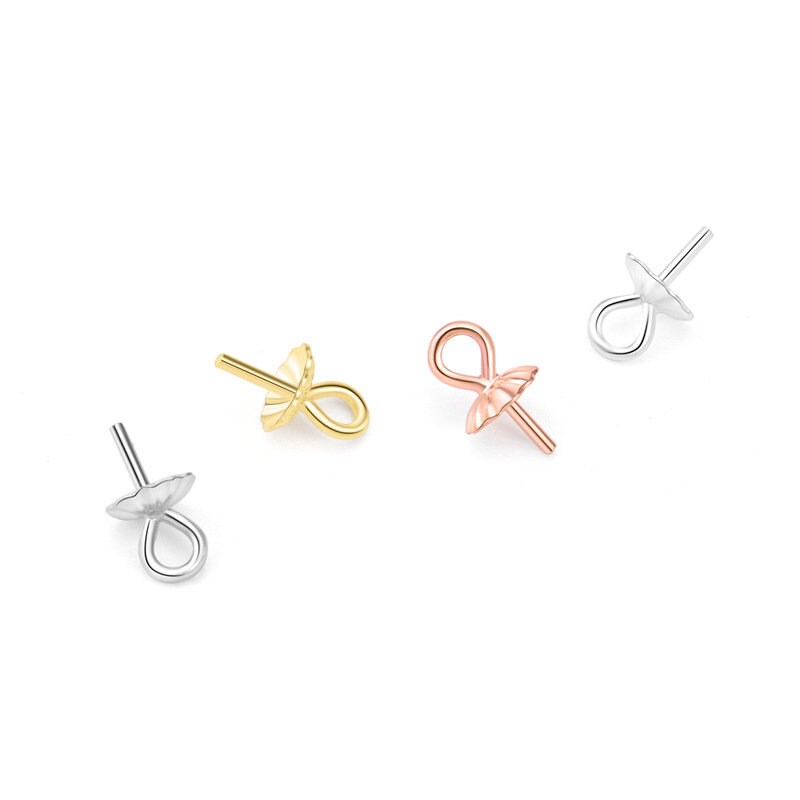 10pcs Solid sterling silver pendant cap for jewelry making | Etsy