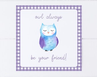 Owl Be Your Friend | Etsy