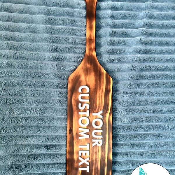 Wooden Paddle - Etsy