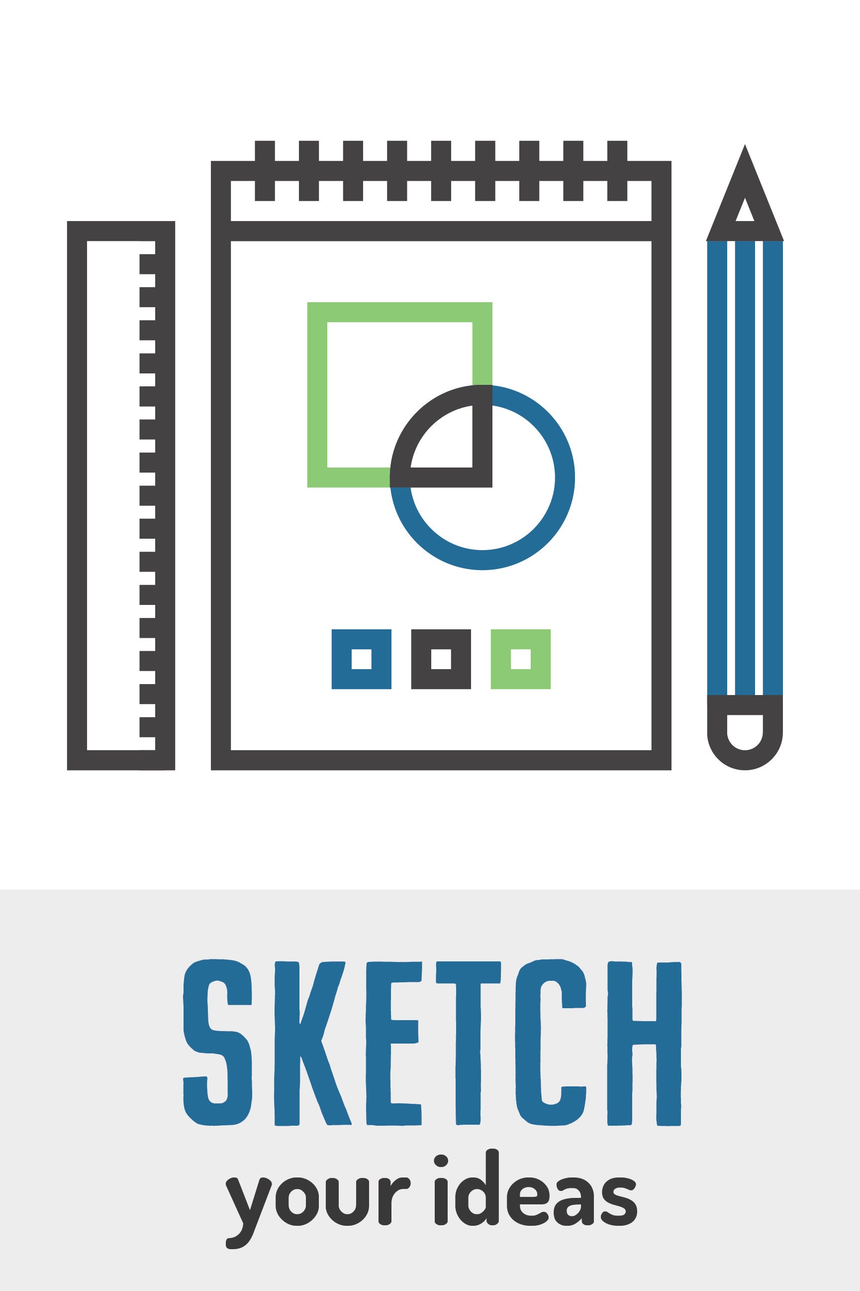 DIGITAL Design Process Poster Set - Style C - Etsy