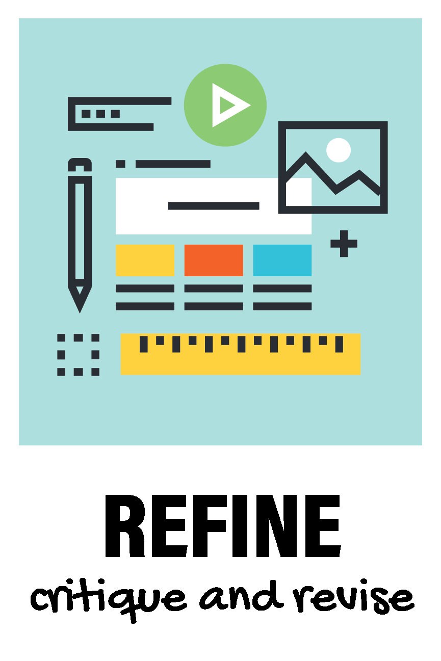 DIGITAL Design Process Poster Set - Style B - Etsy