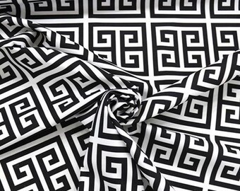 Greek Key Fabric - Etsy