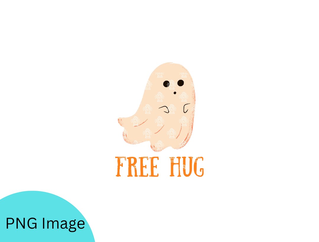 Free Hugs, Ghost, Halloween, Cute Designs, Tees, PNG, SVG, Digital File ...