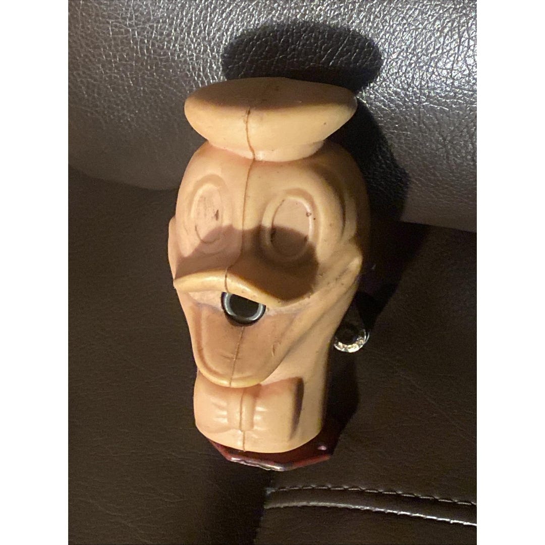 Vintage 1960s Disney Donald Duck Peach Walt Disney Pencil Sharpener ...