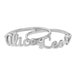 Personalized Stackable Script Name Ring in Sterling Silver 925 • Custom ...