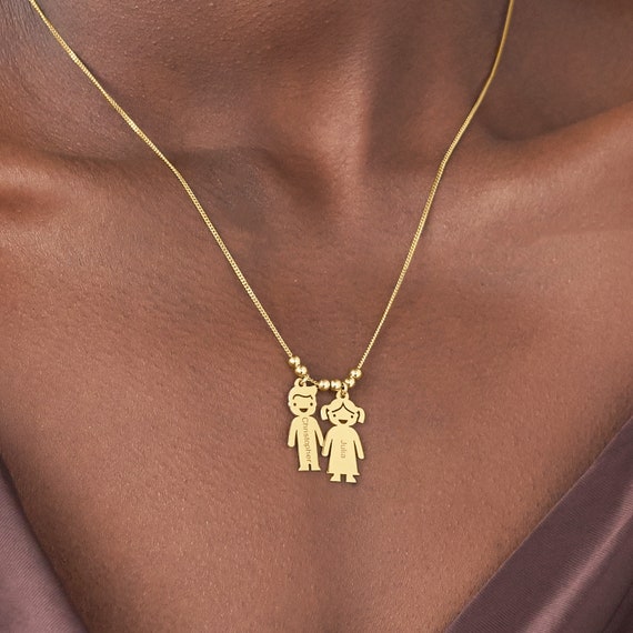 Joyas Con El Símbolo De La Madre Y El Niño Amazon.com: SLIACETE