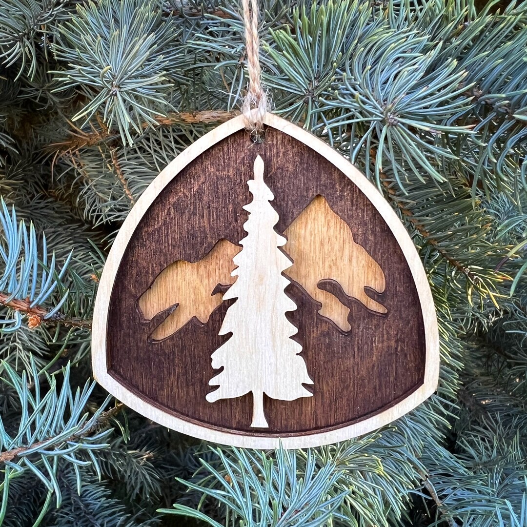 Pacific Creast Trail Ornament PCT Hiking Ornament Bucket List Trail ...