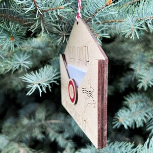 Letter to Santa Ornament Keepsake Personalization Custom Christmas ...