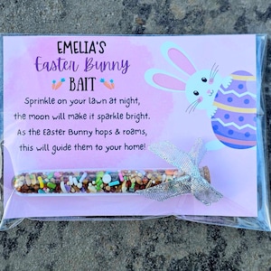 Personalized Bunny Bait, Easter Bunny Bait, Easter Bunny Food, Kids ...