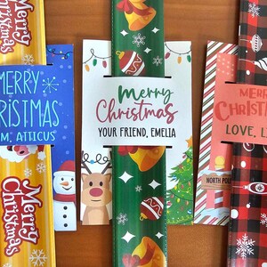 Christmas Party Favors, Slap Bracelet Favors, Christmas Classroom Gift ...