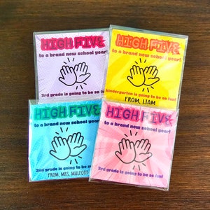 Sticky Hand Back to School Favors, Back to School Gift, Classroom ...