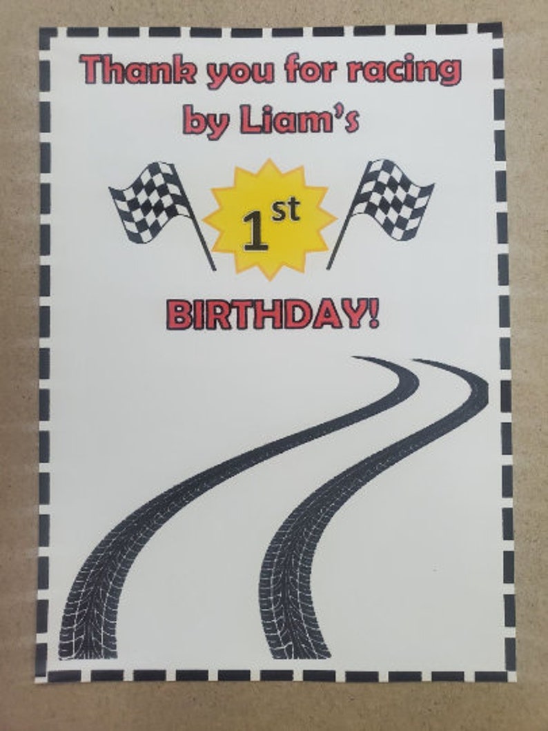 Race Car Birthday Party Favor Car Party Favor Classroom - Etsy