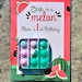 Watermelon Pop It Party, One in a Melon Theme, Watermelon Birthday ...