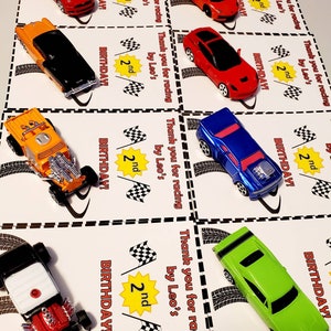 Race Car Birthday Party Favor Car Party Favor Classroom - Etsy