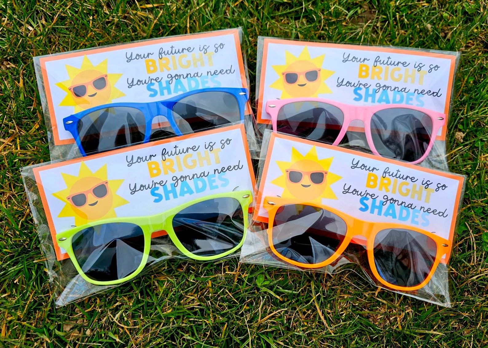 Kids Sunglass Favors, End of the Year Gift, Graduation Favors, Summer ...