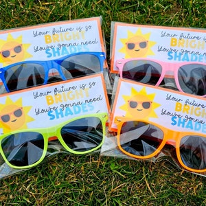 Kids Sunglass Favors, End of the Year Gift, Graduation Favors, Summer ...