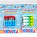 Pool Party Pop It Favors, Summer Birthday Party, Kids Pool Party, Kids ...